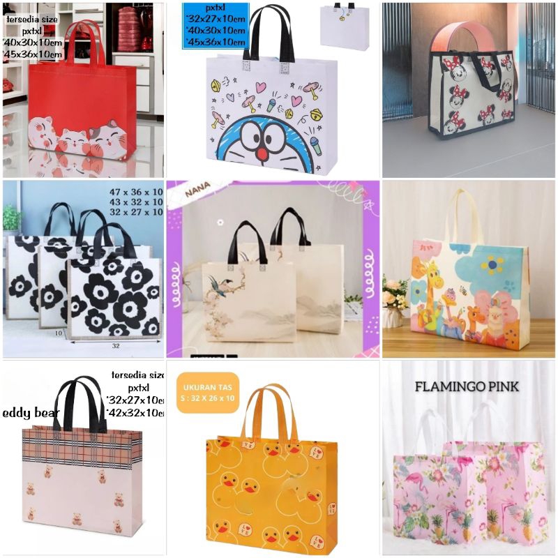 Jual PAPER BAG KAIN TAS BELANJA TAS HAMPERS GOODIE BAG HADIAH ACARA ...