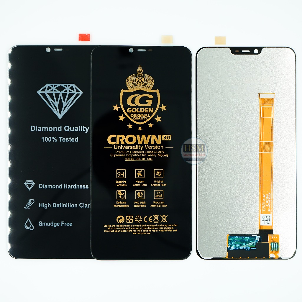 Jual LCD OPPO A5/A3S/REALME C1/REALME 2 UNIVERSAL FULLSET TOUCHSCREEN ORI OEM | Shopee Indonesia
