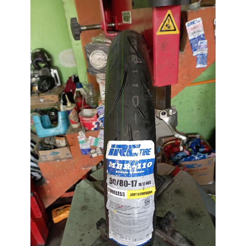 Jual IRC MBR-110 90/80 Ring 17 Racing Compound Harian Free Pentil ...