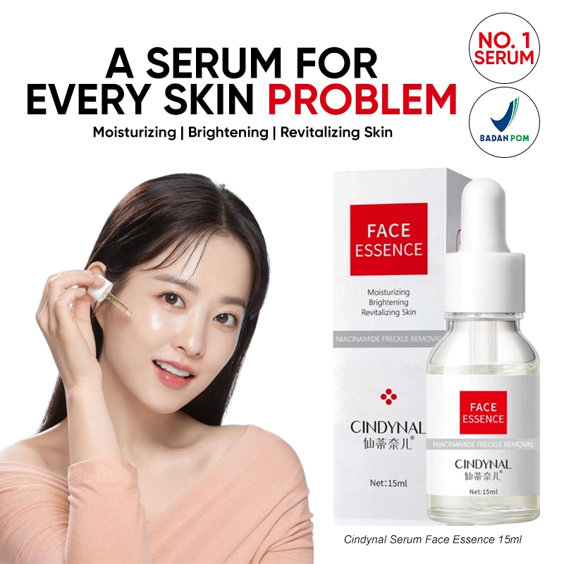 Jual BPOM Cindynal Face Essenece Niacinamide Freckle Removal - Serum Wajah Pria Wanita Glowing ...