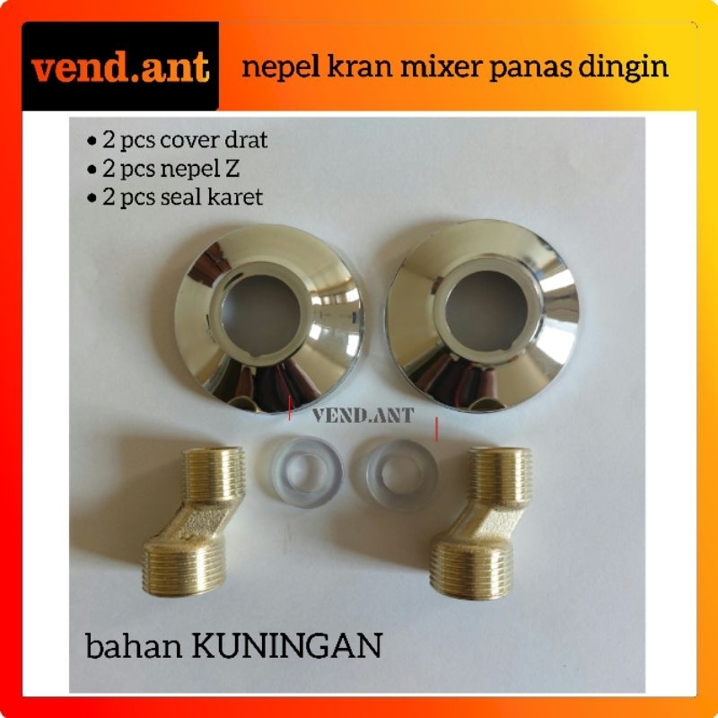 Jual nepel kran mixer panas dingin / spare part kran mixer panas dingin ...