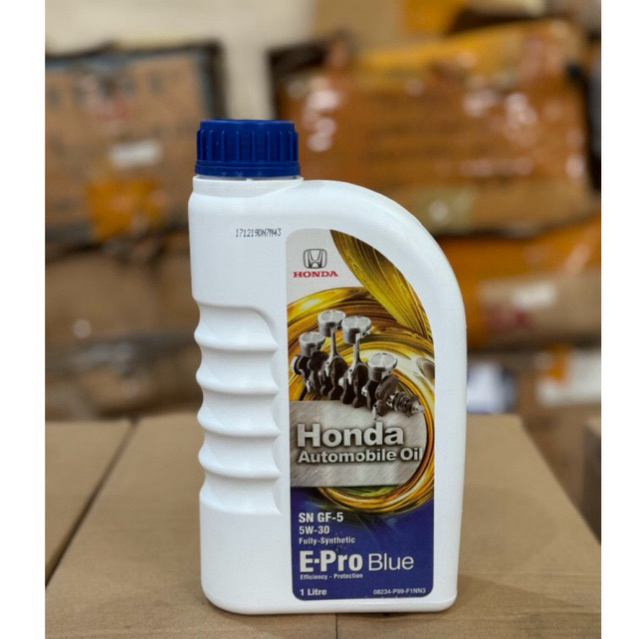 Jual OLI HONDA AUTOMOBILE E PRO BLUE 1 LITER sae 5w30 HONDA E-PRO BLUE ...