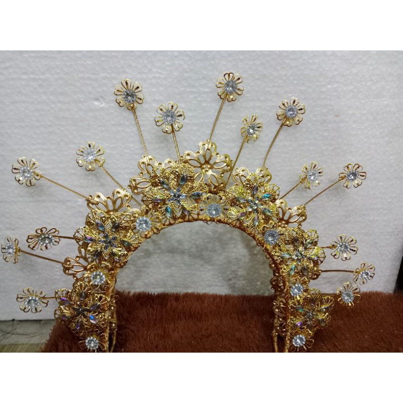 Jual mahkota suntiang modifikasi/ mahkota adat / mahkota wedding adat ...