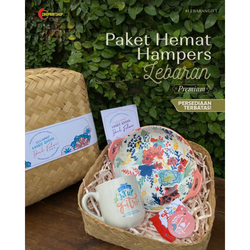 Jual Hampers Piring Keramik Besek / Parcel Piring Lebaran | Shopee ...