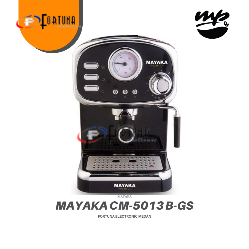 Jual MAYAKA PREMIUM COFFEE MAKER CM 5013 B-GS MESIN ALAT PEMBUAT KOPI | Shopee Indonesia