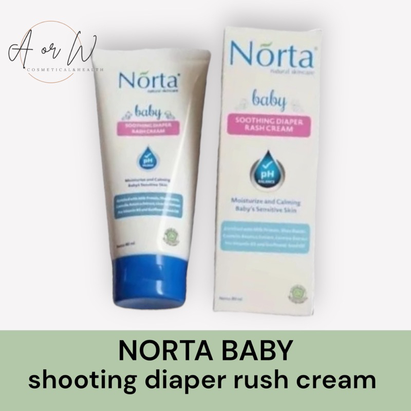 Jual NORTA BABY SOOTHING DIAPER RASH CREAM 80 ML | Shopee Indonesia