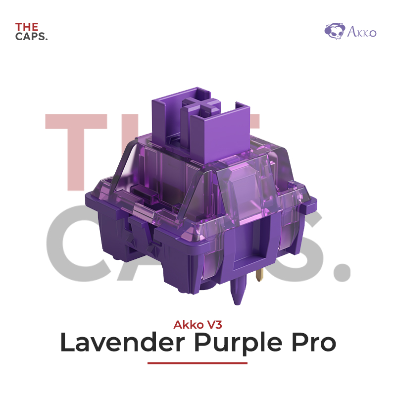 Jual AKKO V3 LAVENDER PURPLE PRO - TACTILE - 3 PIN - 50G - PCB MOUNT ...
