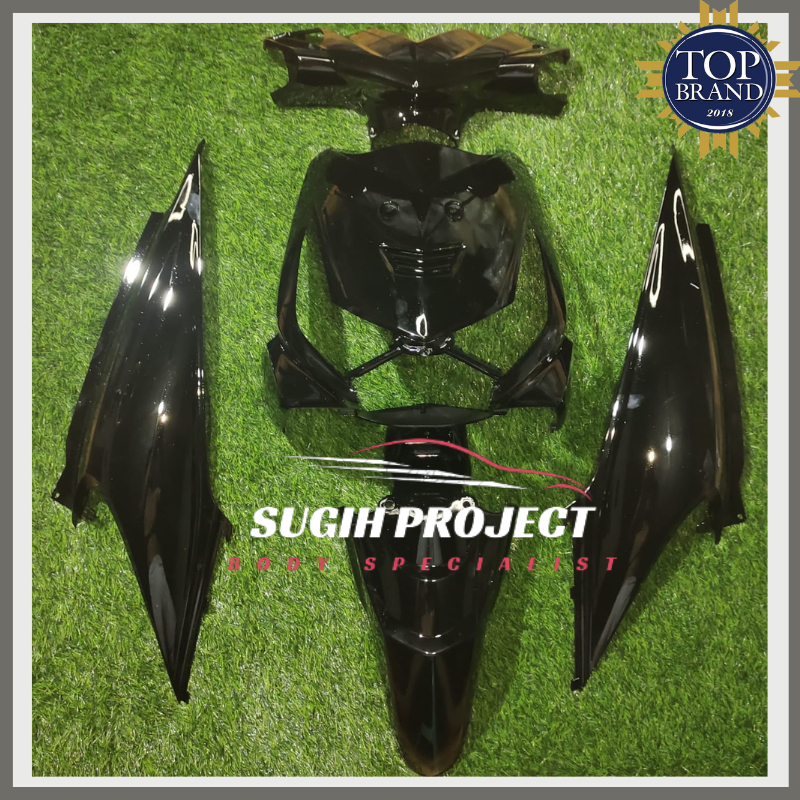 Jual PROMO FULL BODY HALUS HONDA BEAT KARBU HITAM MERAH BIRU DOFF ...