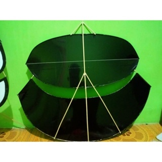 Jual layangan gapangan pegon ceper ukuran 1 meter hanya rangka rakit ...