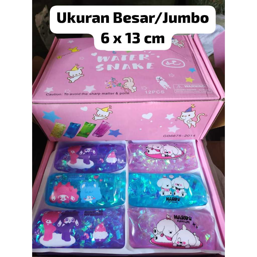 Jual Size Jumbo Mainan Anak Water Snake Toys Catch The Monster/Mainan ...