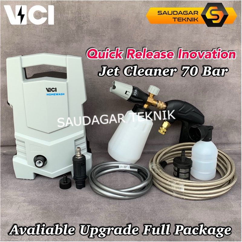 Jual Jet Cleaner Vici Homewash Mesin Steam Cuci Mobil Motor AC Vici Home wash Quick Release High ...