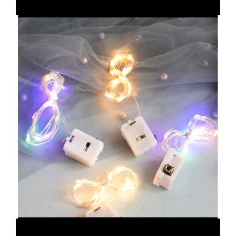 Jual Lampu Tumblr Kawat Mini 1 2 3 5 Meter Lampu Hias Dekorasi Gift Box ...
