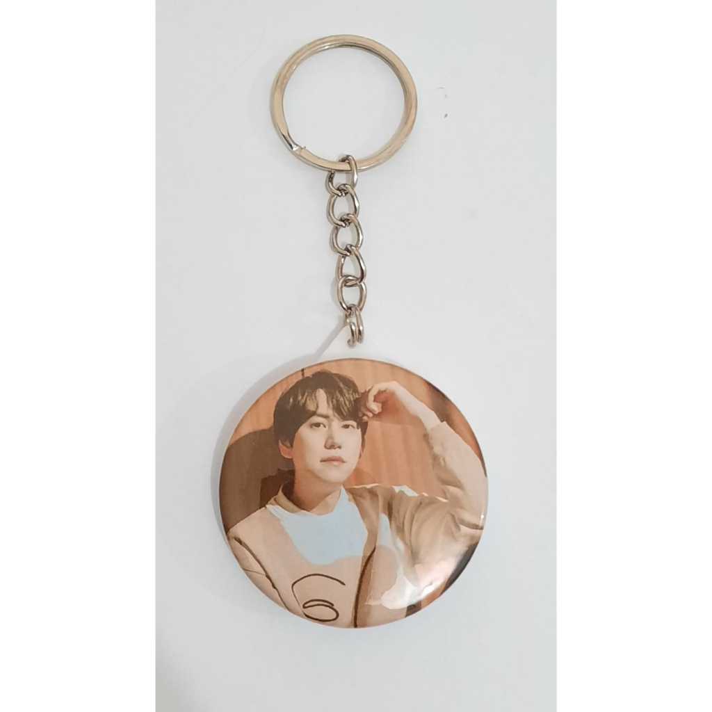Jual Freebies Konser Kyuhyun/Freebies Gantungan Kunci Ganci bulat Kyuhyun/Bisa custom desain ...