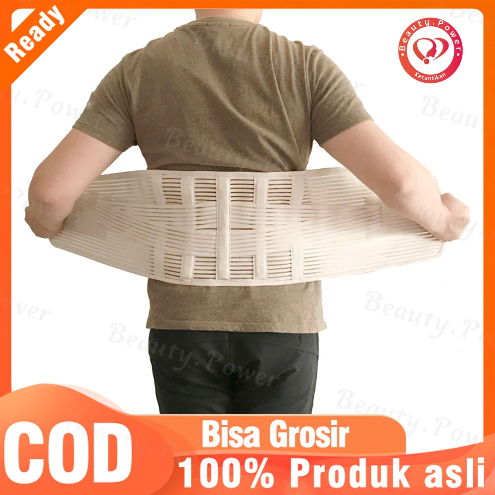 Jual Korset Lumbal Penyangga /Korset Sakit Pinggang/ Korset Kesehatan Pinggang Plat Baja/ Lumbar ...