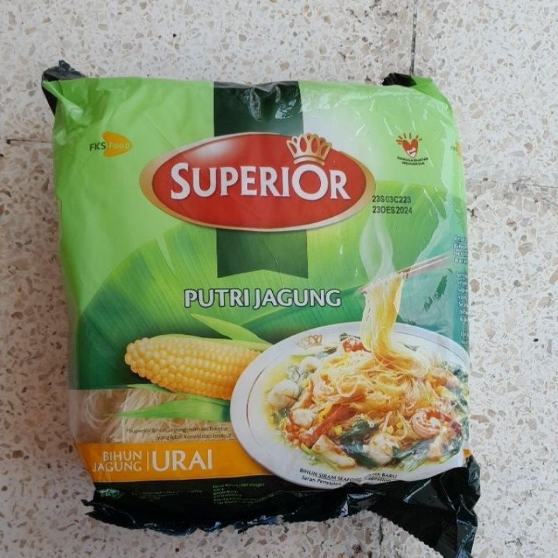 Jual Bihun Jagung Urai Superior Putri Jagung 335 gr | Shopee Indonesia