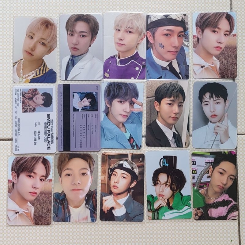 Jual Renjun NCT Dream Photocard Official Boom, Hot Sause, ISTJ (CO ...