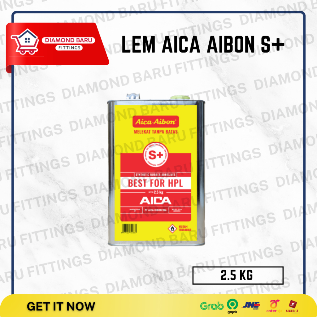 Jual Lem HPL Kuning Serbaguna Aica Aibon S+ 2.5 kg | Shopee Indonesia