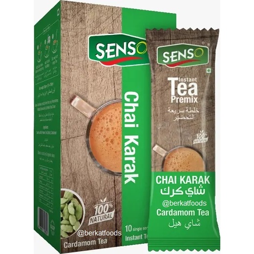 Jual Instant Cardamom Tea Senso India / Karak Elaichi Chai Indian / Teh ...