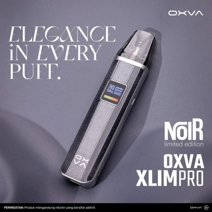 Jual OXVA XLIM PRO POD KIT BLACK NOIR LIMITED EDITION 100% AUTHENTIC ...