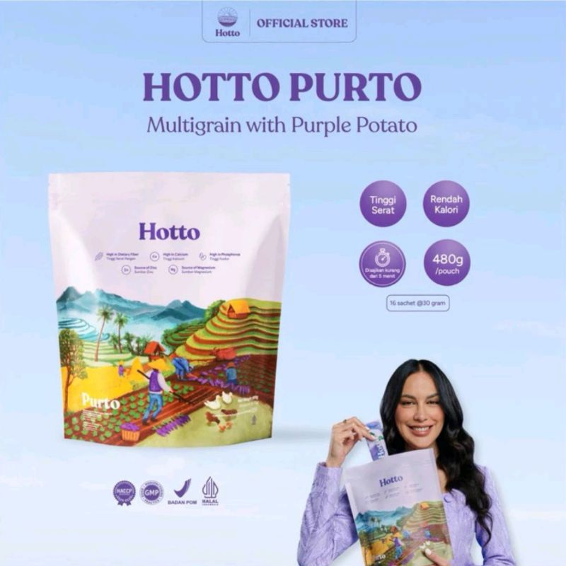 Jual Hotto Purto 16sachet/Pouch ORIGINAL | Shopee Indonesia