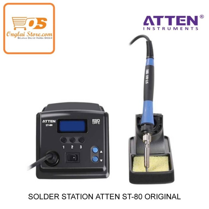 Jual SOLDER STATION ATTEN ST-80 ORIGINAL | Shopee Indonesia