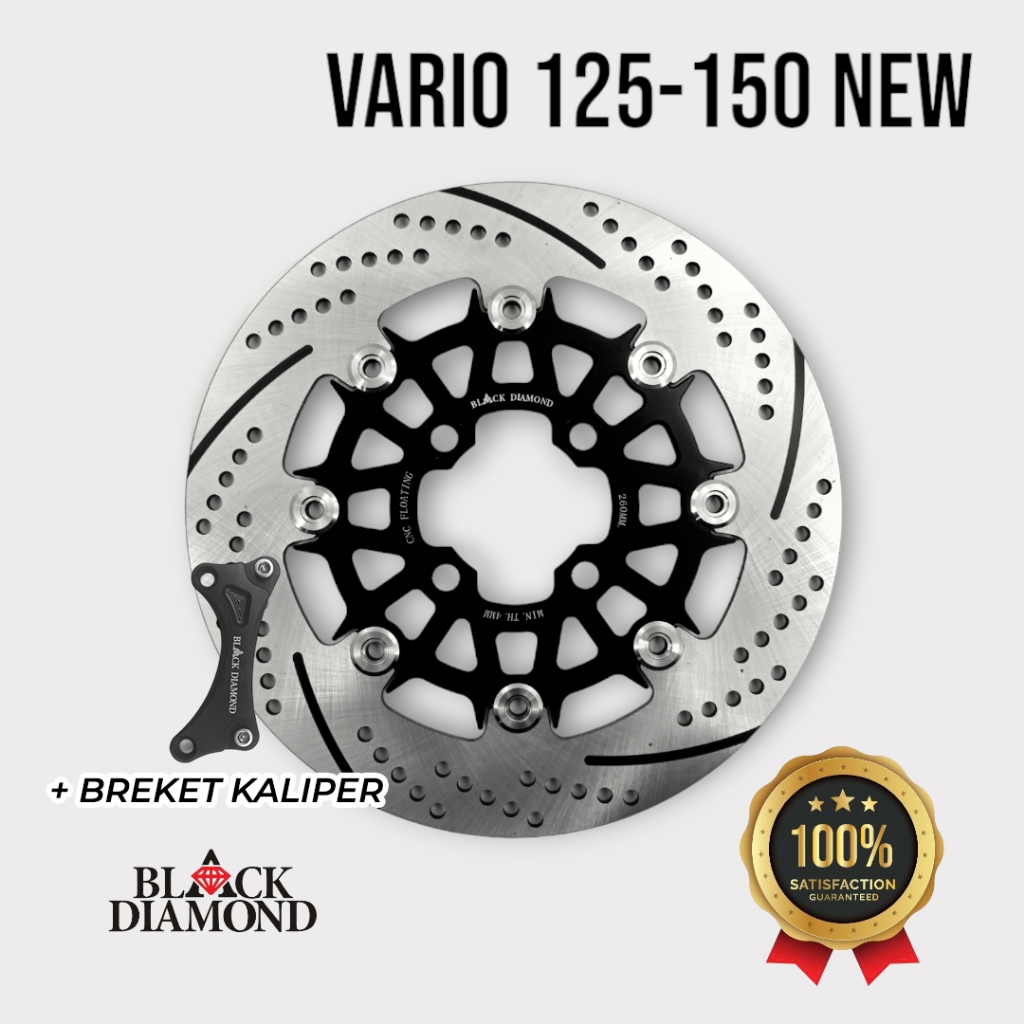 Jual Black Diamond - Disc Brake 260mm Beat Genio Scoopy Spacy Vario CBS ...