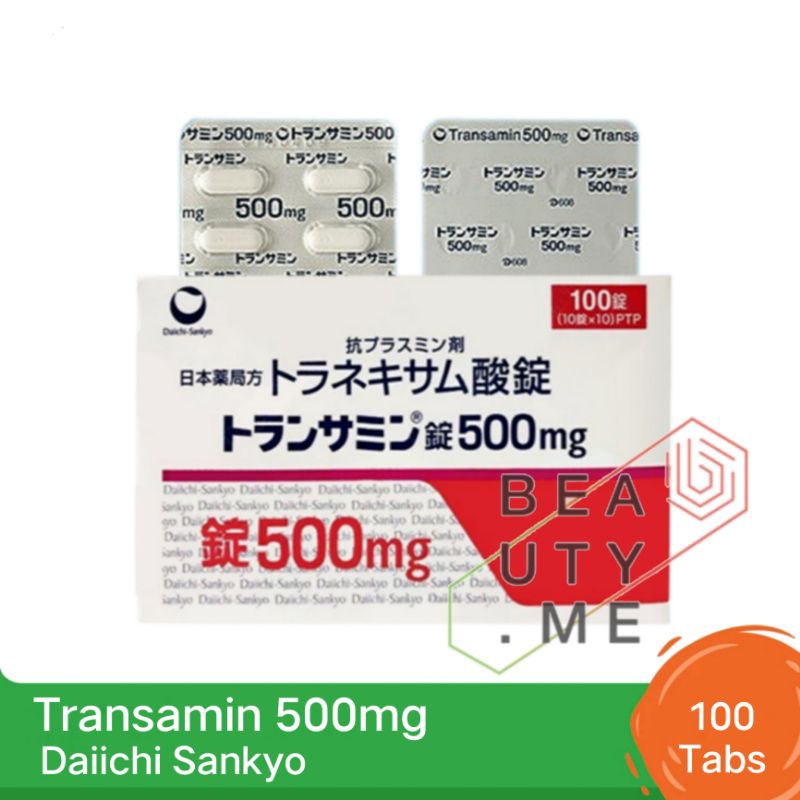 Jual [READY STOCK] TRANEXAMIC ACID Transamin Daiichi Sankyo 500mg Japan ...