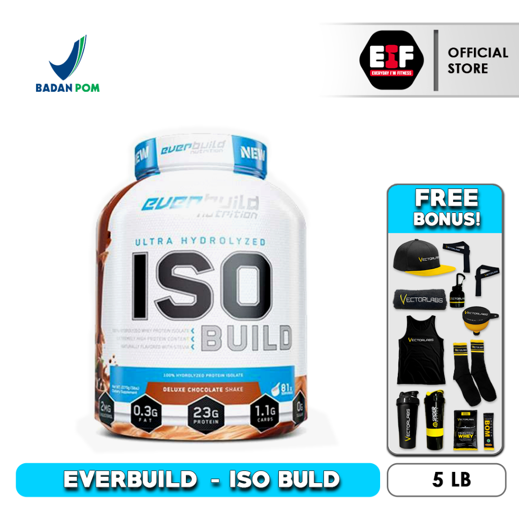 Jual EVERBUILD NUTRITION Iso Build 5lbs / 2.27 kg | Shopee Indonesia