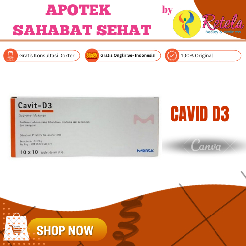 Jual CAVIT-D3 1 STRIP 10 TABLET | Shopee Indonesia