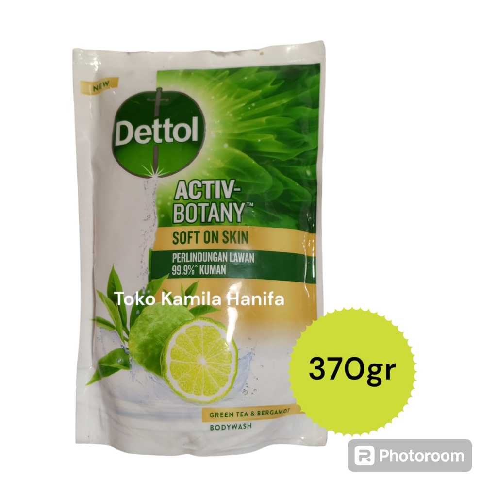 Jual Dettol Activ Botany Green Tea Bergamot 370 gr Exp Des 2024 ...