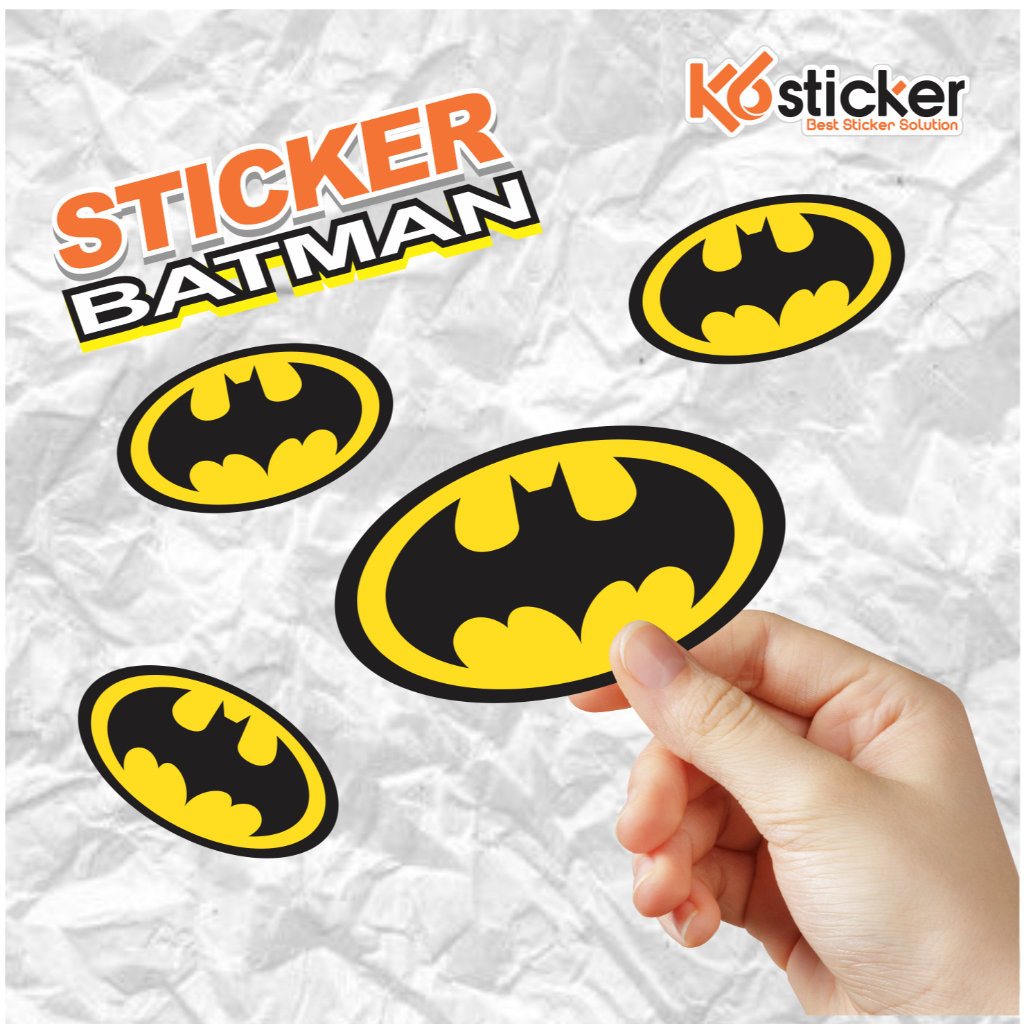 Jual sticker batman, sticker logo batman | Shopee Indonesia