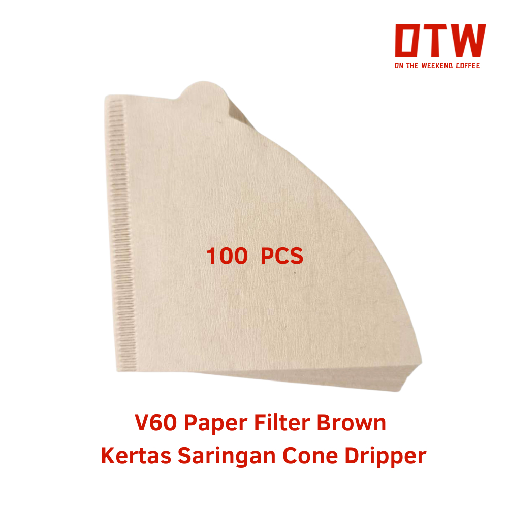 Jual OTW Coffee Kertas Saringan Kopi Filter Paper V60 1-2 Cups 100 PCS ...