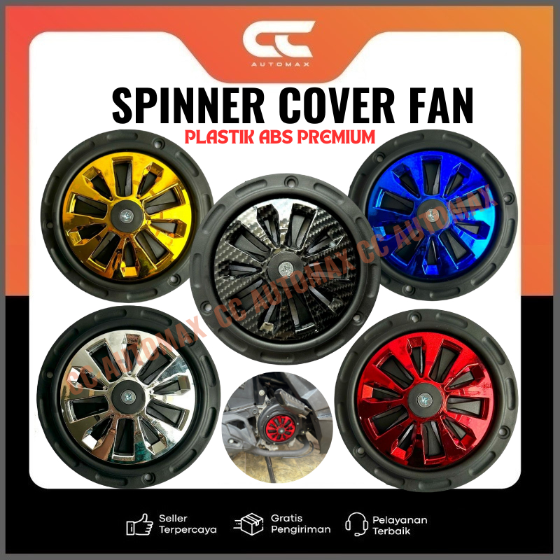 Jual SPINNER COVER PENUTUP KIPAS UNIVERSAL MATIC PRIMAVERA MIO SCOOPY ...