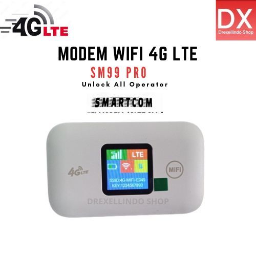Jual SMARTCOM Modem Wifi 4G LTE SM99 PRO Unlock All Operator Modem ...