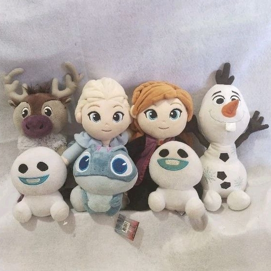Jual boneka keluarga Frozen Anna/Elsa/Olaf/Rusa Rudolph/bersin | Shopee ...
