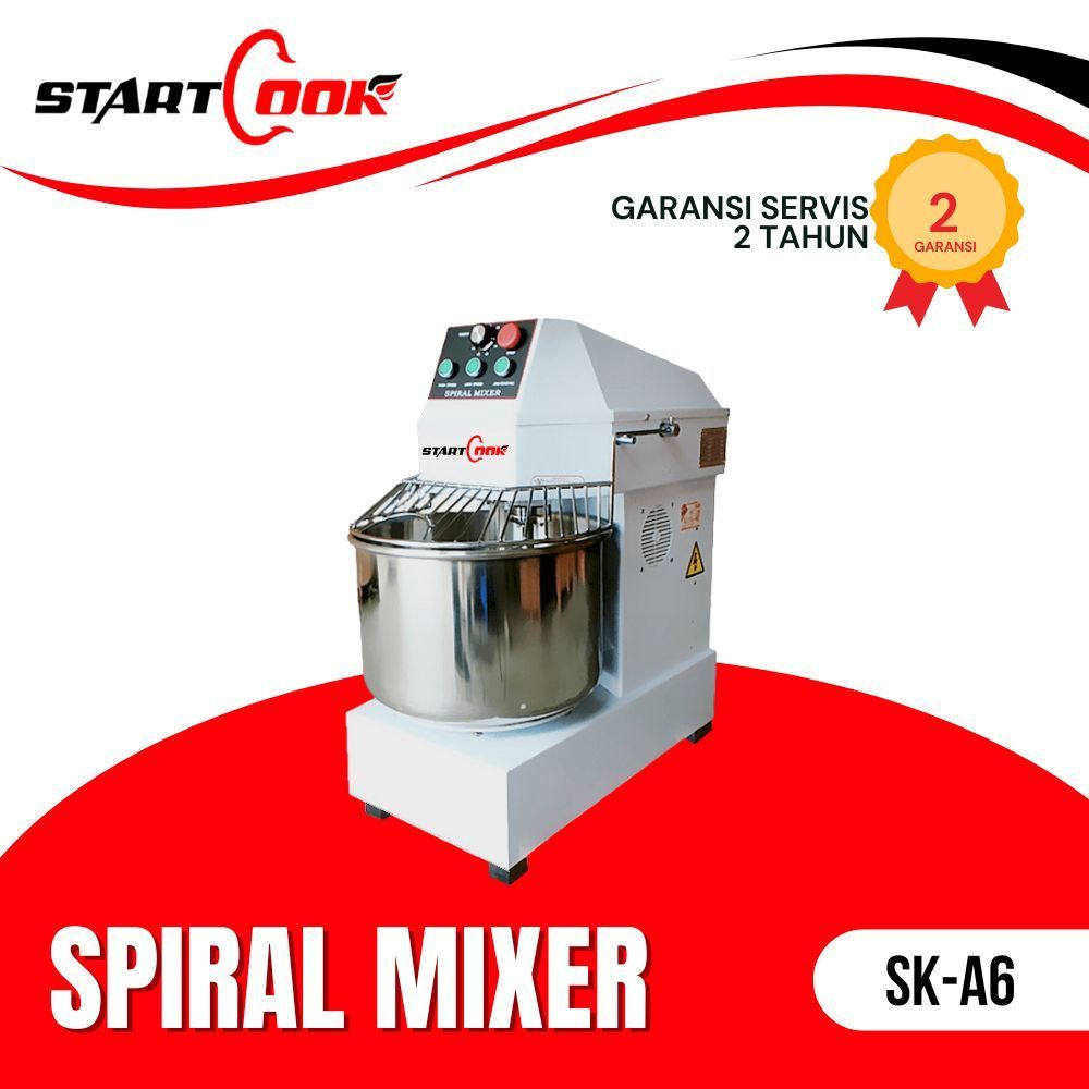 Jual SPIRAL MIXER STARTCOOK SK-A6 MIXER ADONAN ROTI 10 LITER SK-A6 ...