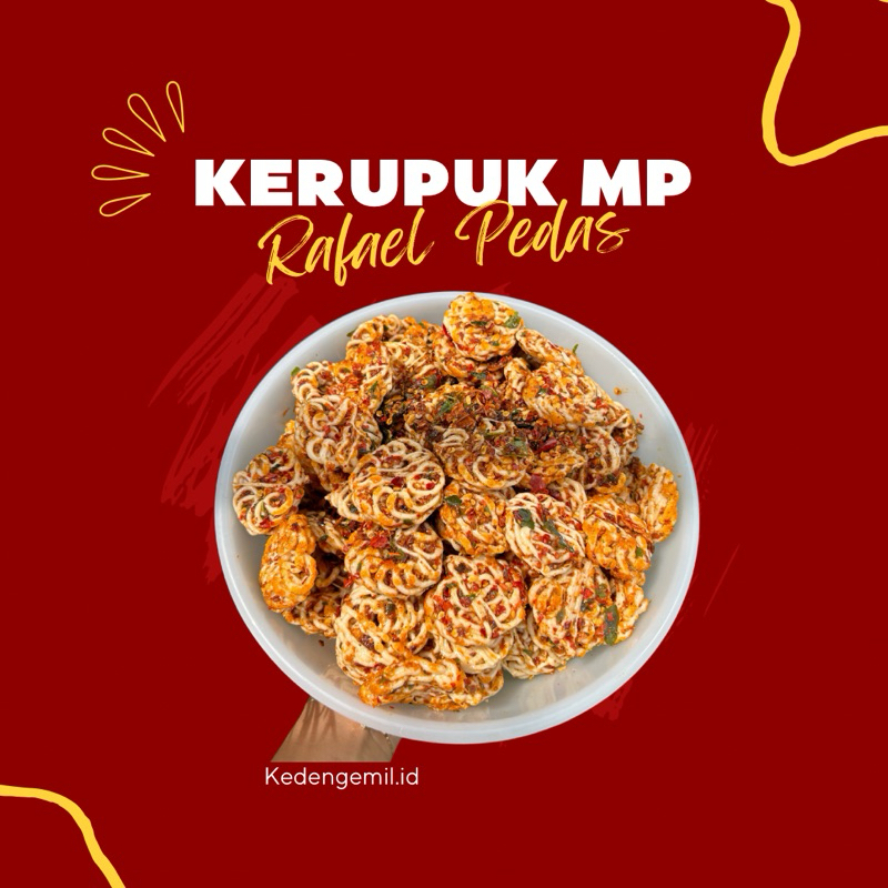 Jual Kerupuk MP Rafael Pedas 100 Gram | Shopee Indonesia
