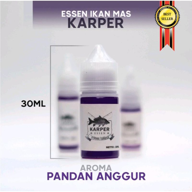 Jual ESSEN IKAN KARPER/ AROMA PANDAN ANGGUR// IKAN MAS 30ML | Shopee ...