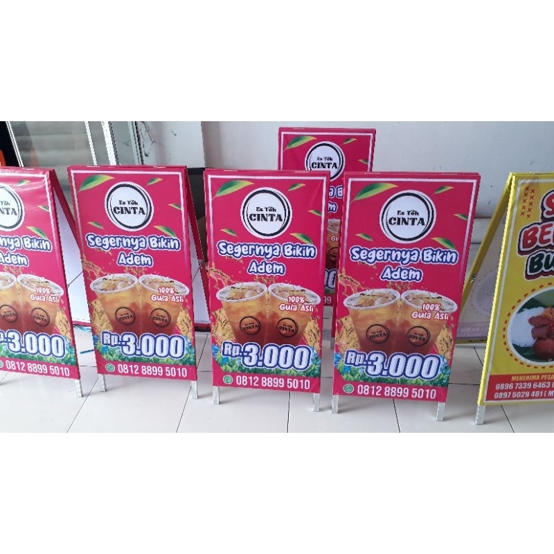 Jual Stand banner/standing banner/banner lipat | Shopee Indonesia