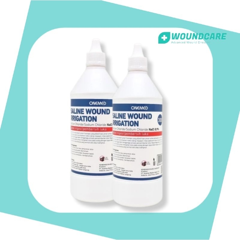 Jual Saline Wound Irrigation Onemed 300 Ml Larutan Cuci Luka | Shopee Indonesia