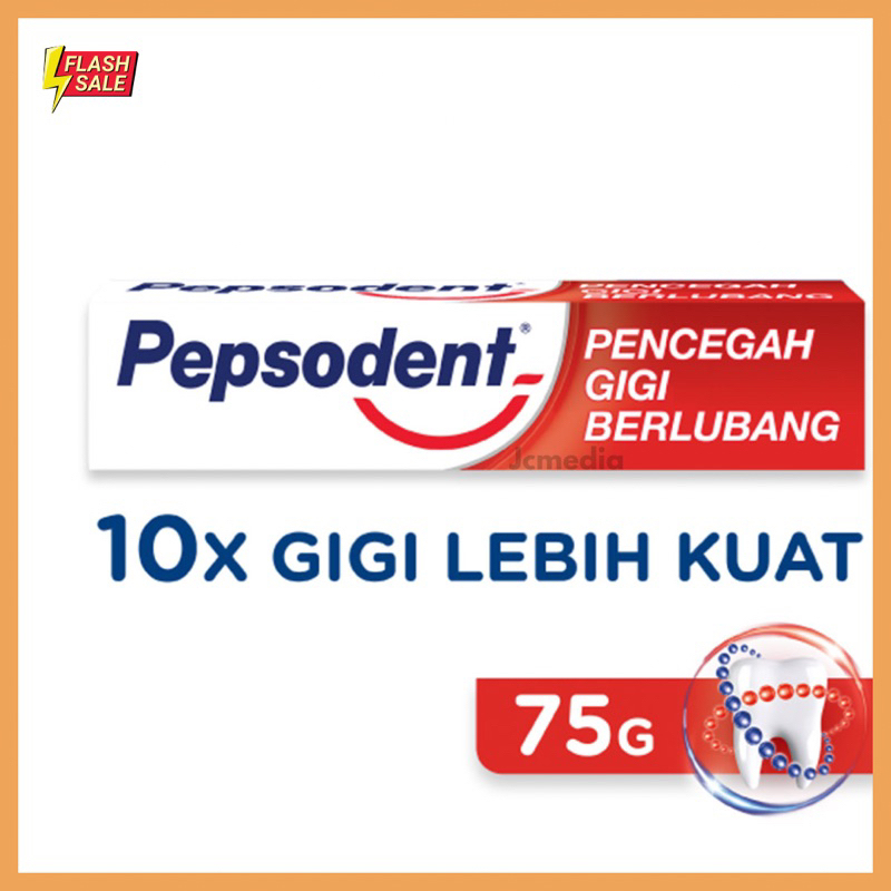 Jual Pepsodent Pasta Gigi Merah Putih 75g | Shopee Indonesia