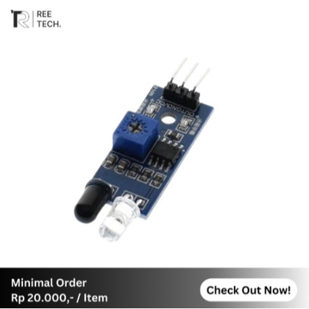 Jual Reetech Product IR Infrared Obstacle Avoidance Sensor Module 3 ...