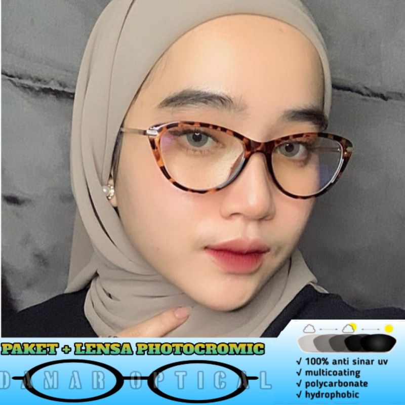 Jual KACAMATA MINUS FRAME CATE EYE 9011 | KACAMATA ANTIRADIASI WANITA ...
