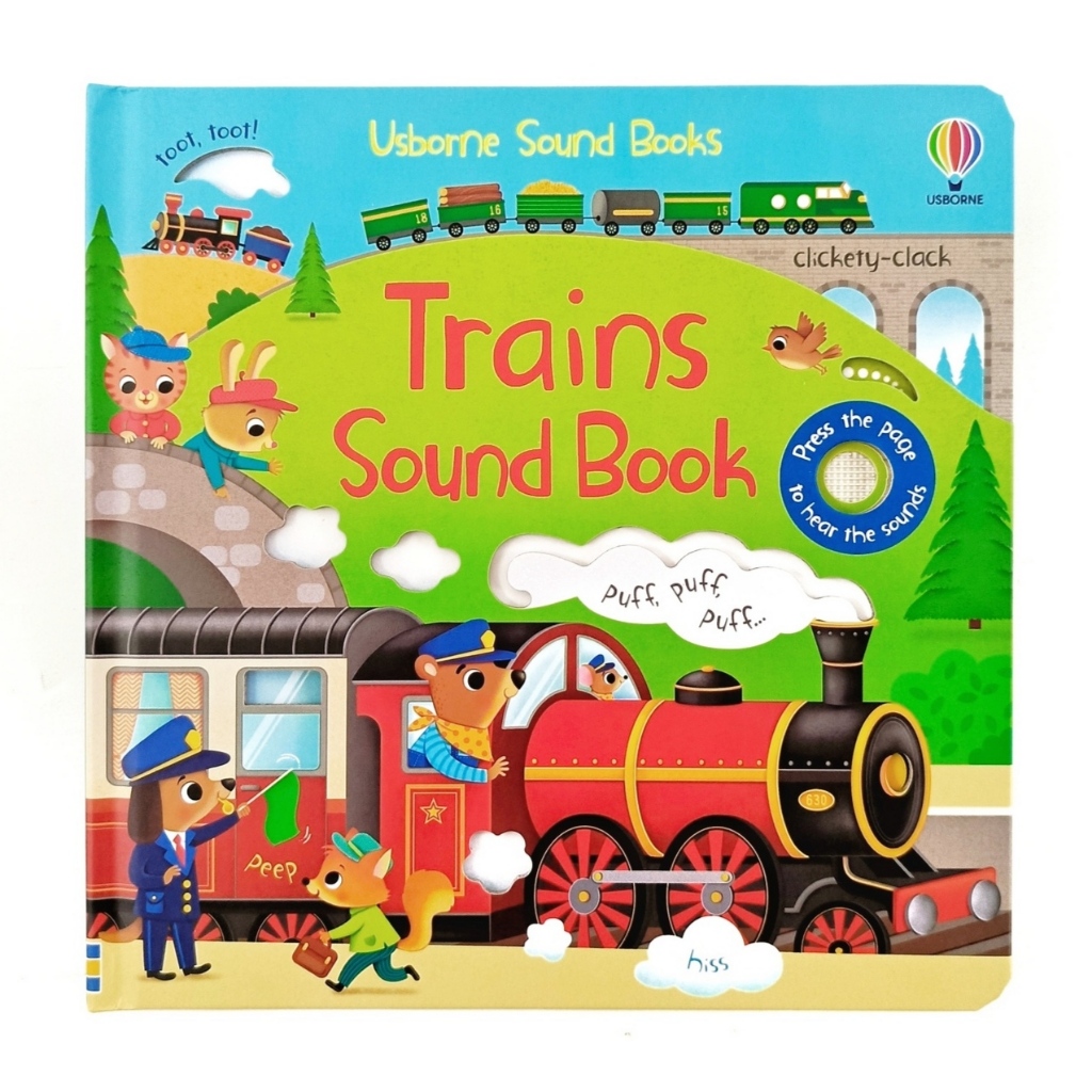 Jual ORIGINAL Usborne Trains Sound Book - Leon Books | Shopee Indonesia