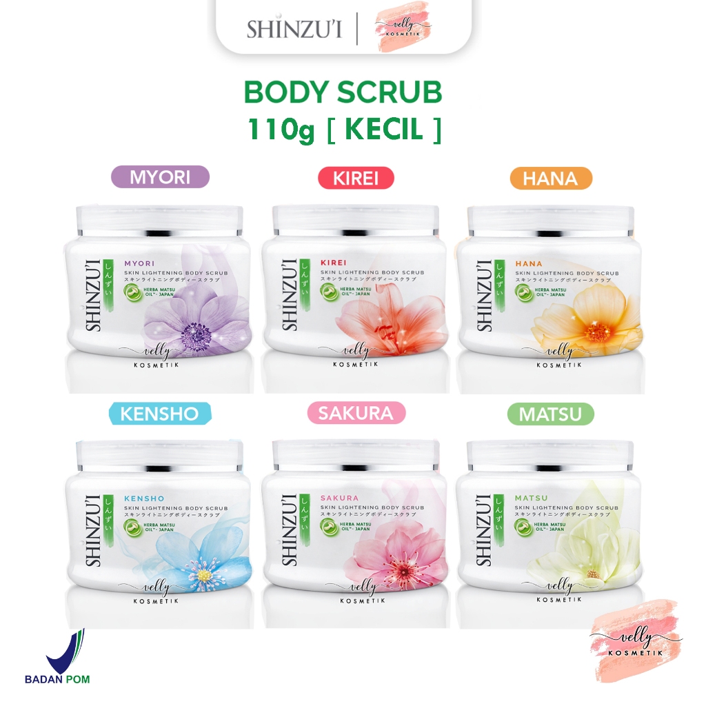Jual Shinzui Body Scrub Lulur Badan 110g (KECIL) | Shopee Indonesia