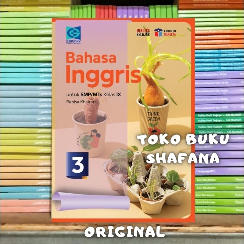 Jual Buku Bahasa Inggris SMP Kelas 7 8 9 / 1 2 3 Grafindo Kurikulum Merdeka Original | Shopee ...