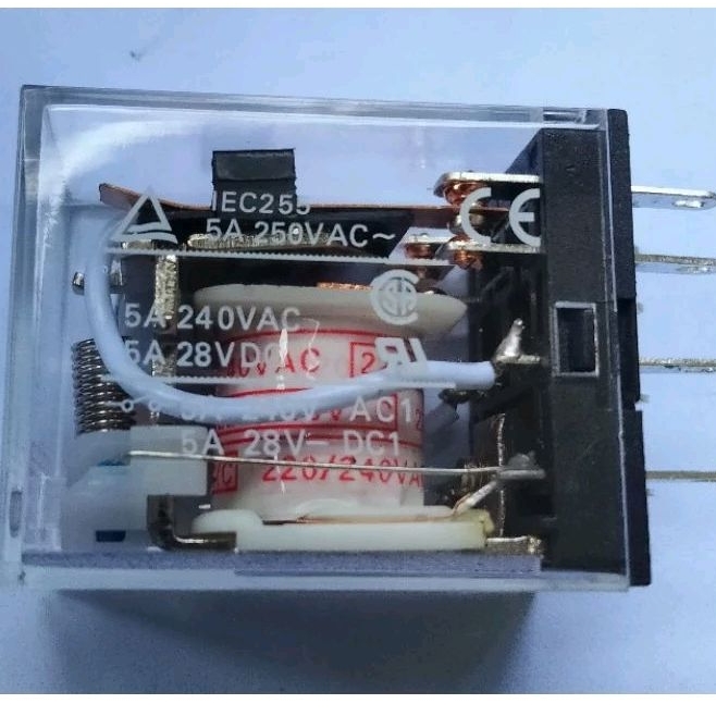 Jual RELAY DC 14P 14 PIN 14 KAKI 24V 24 VOLT MY4N | Shopee Indonesia