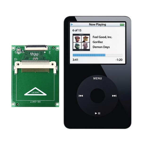 Jual Converter Compact Flash untuk iPod Classic Gen 3rd, 4th, 5th, 6th ...