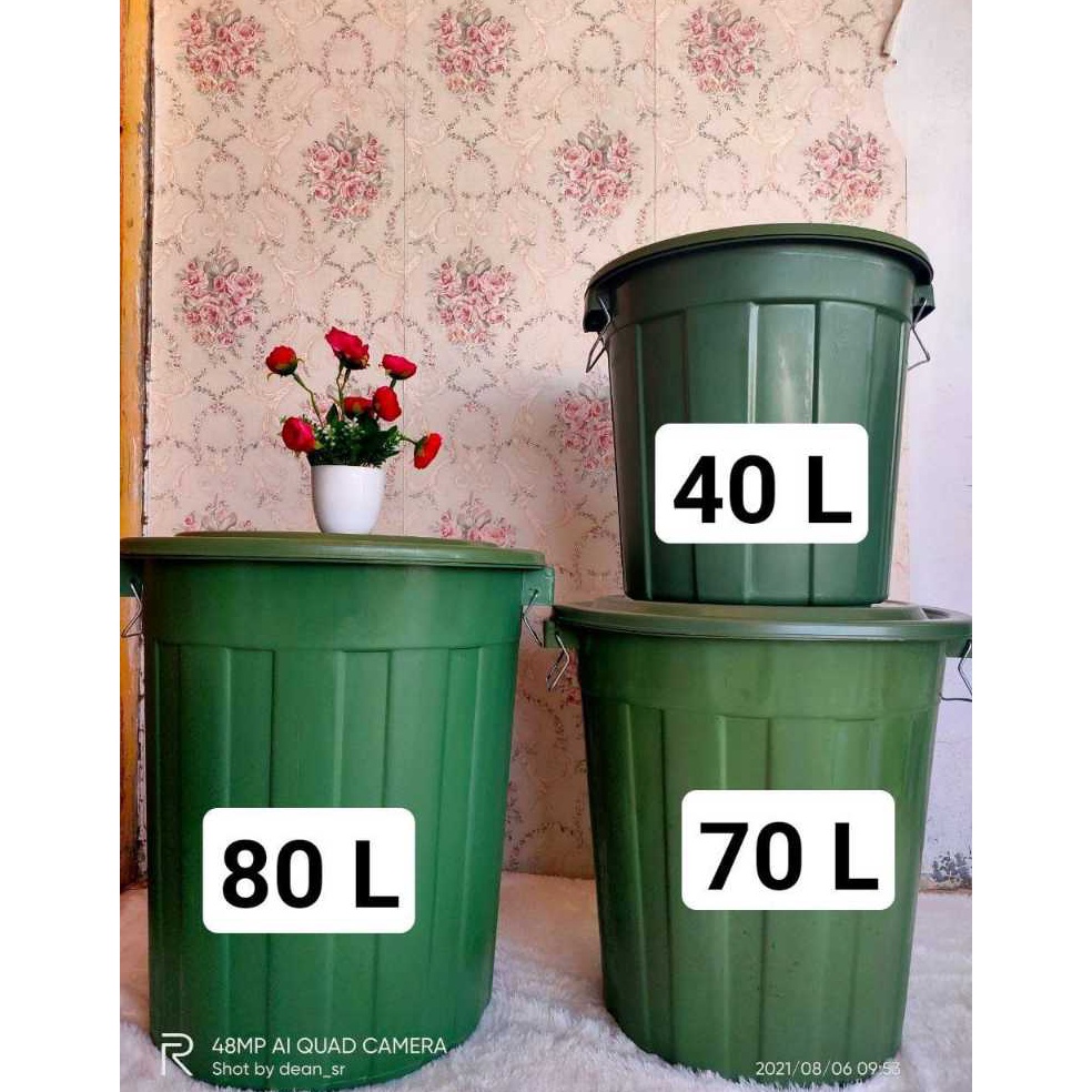Jual Paling Disukai GENTONG Ember Air Plastik ada TUTUP JUMBO BESAR ...