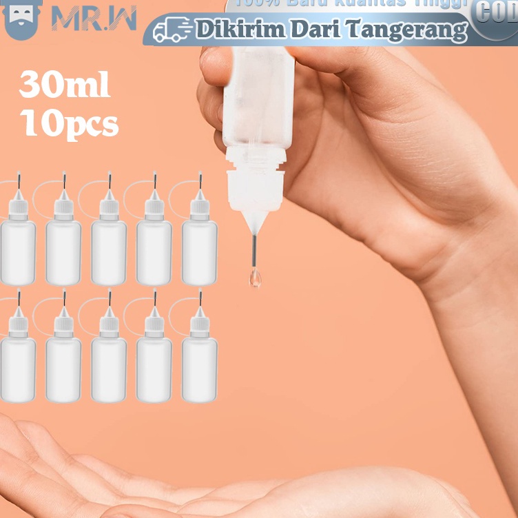 Jual New Update 3ml jarum botol 1pcs botol Lem quilling Botol aplikator ...